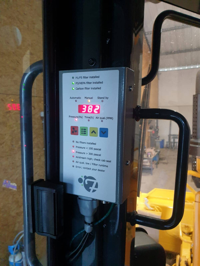 FFM10 overpressure system on Komatsu for firm Dezwaef – Euroquip